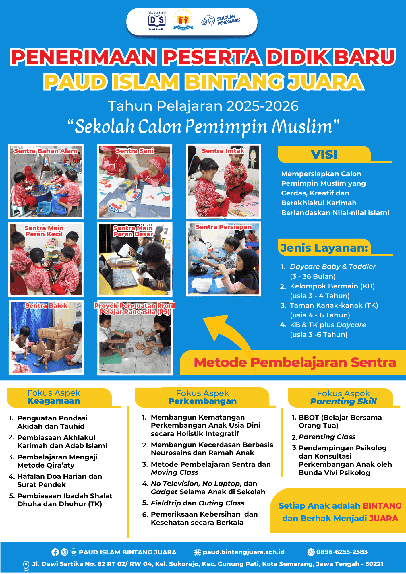 √ Kenali Program Unggulan PAUD Islam Bintang Juara: Membangun Masa ...