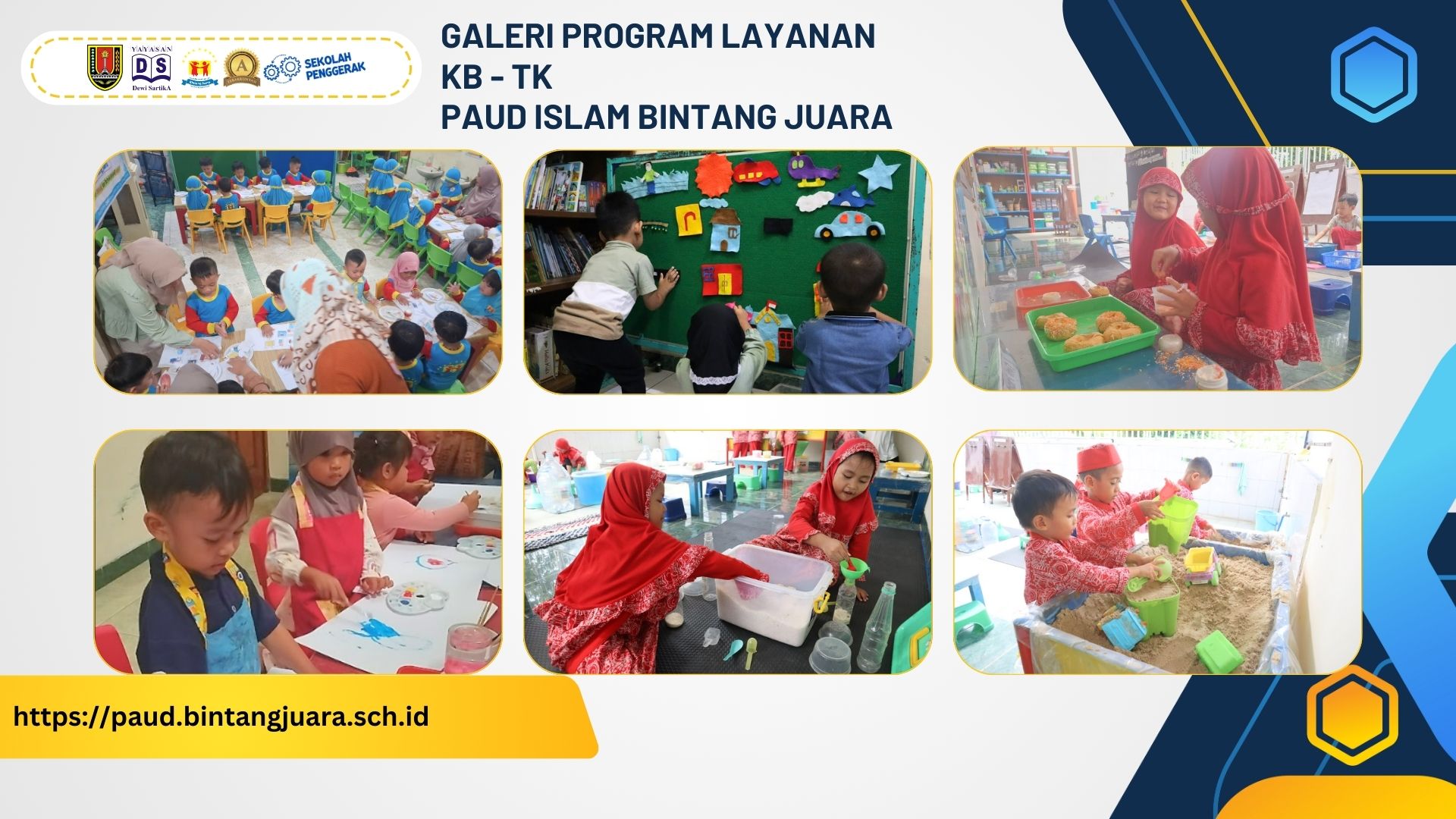 √ Program Layanan PAUD Islam Bintang Juara Memberikan Rumah Kedua